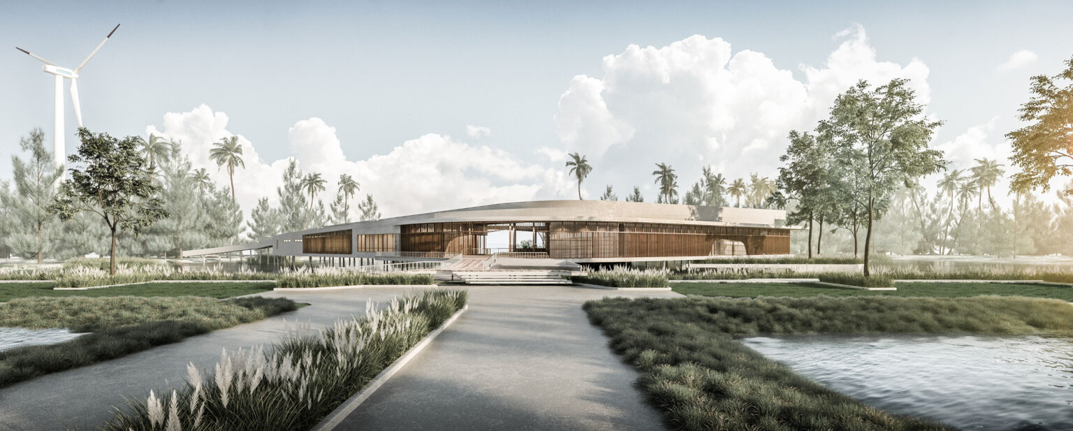 Pak Phanang Wind Park Community Center - Vaslab Architecture